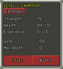 Character window | Pixel Dungeon Wiki | Fandom