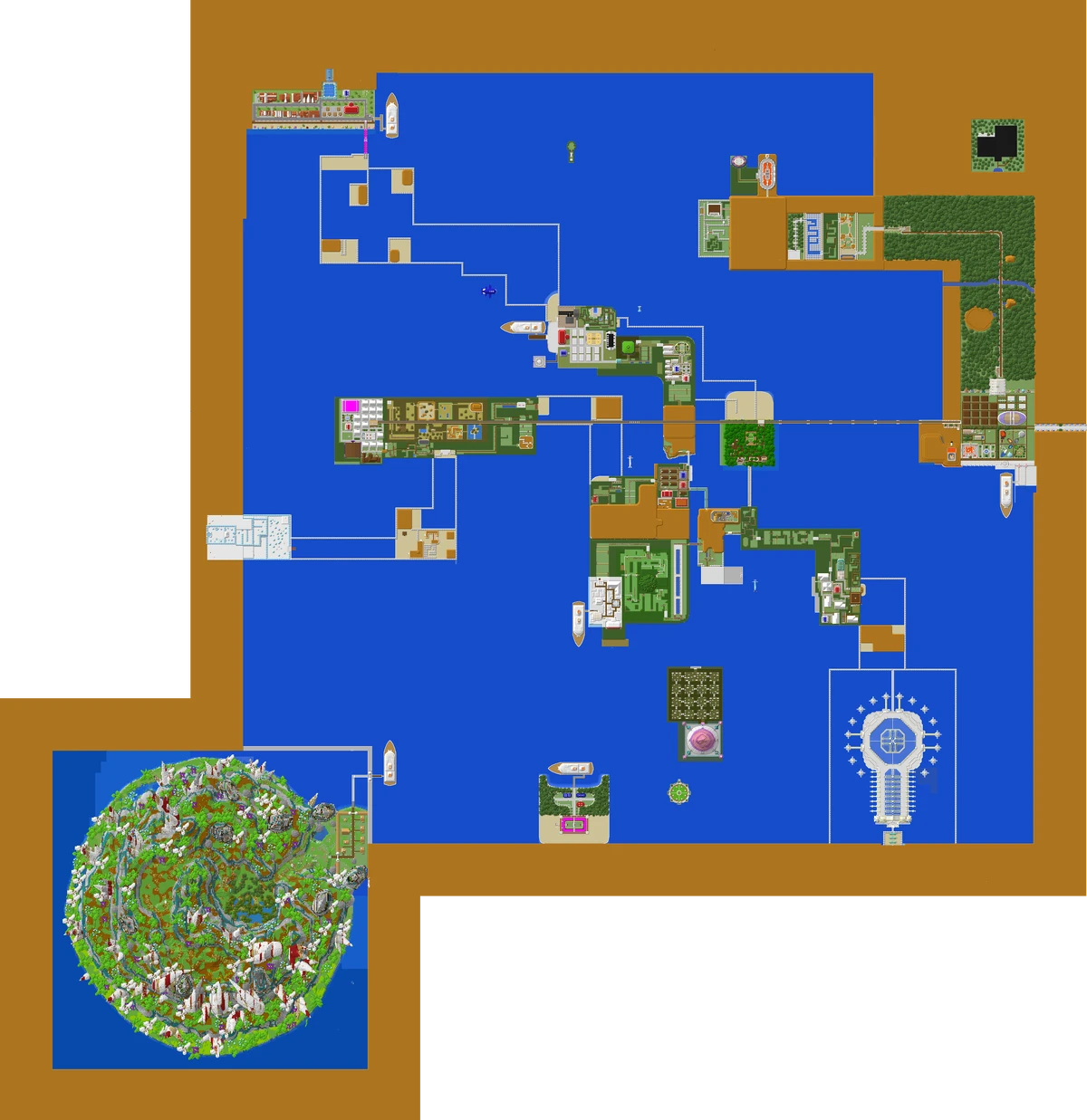 World Map (S1) | Pixelmon Adventures: BE Wiki | Fandom