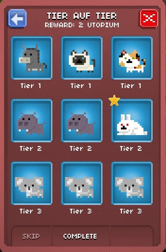 Tier Auf Tier | Pixel People Wiki | Fandom