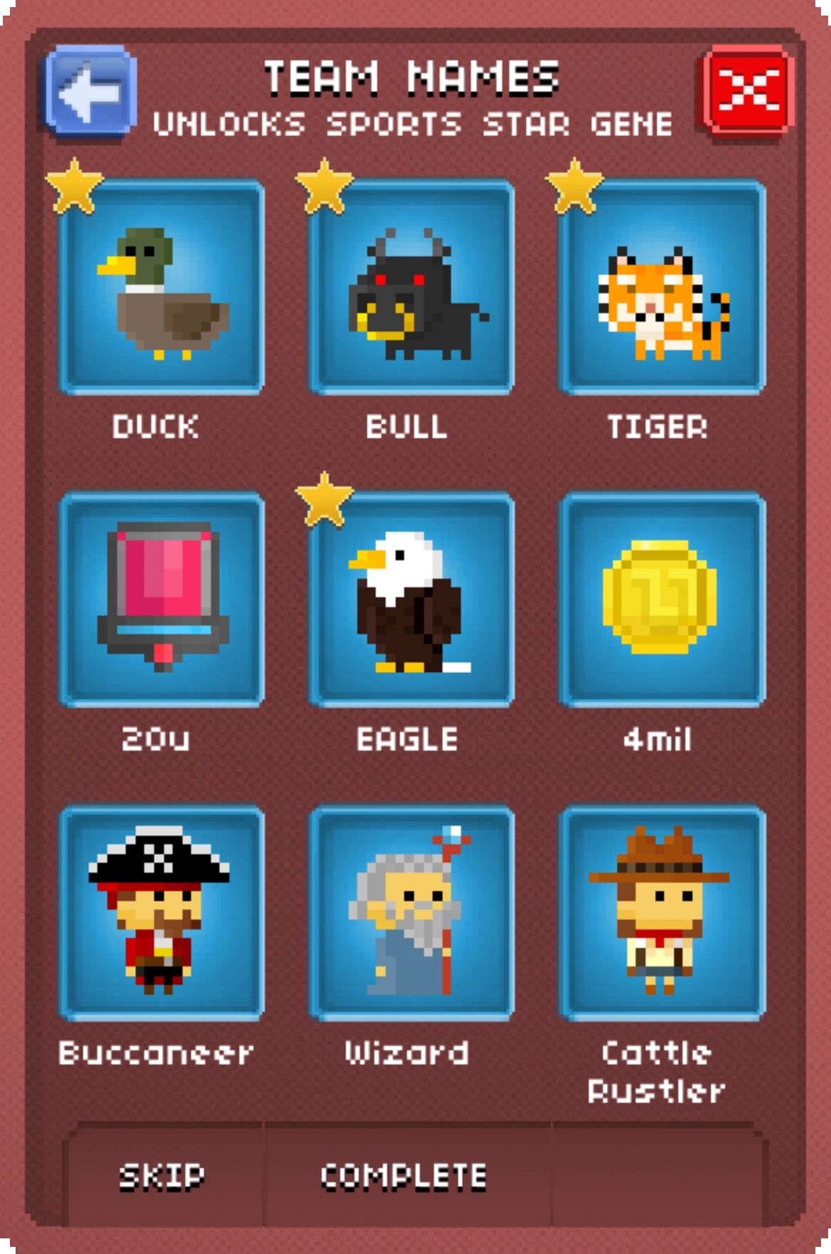 Team Names | Pixel People Wiki | Fandom