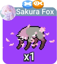 Sakura Fox | Pixel Petz Wiki | Fandom