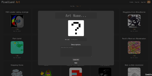 PixelLand Art (website) | Pixels.land Wiki | Fandom