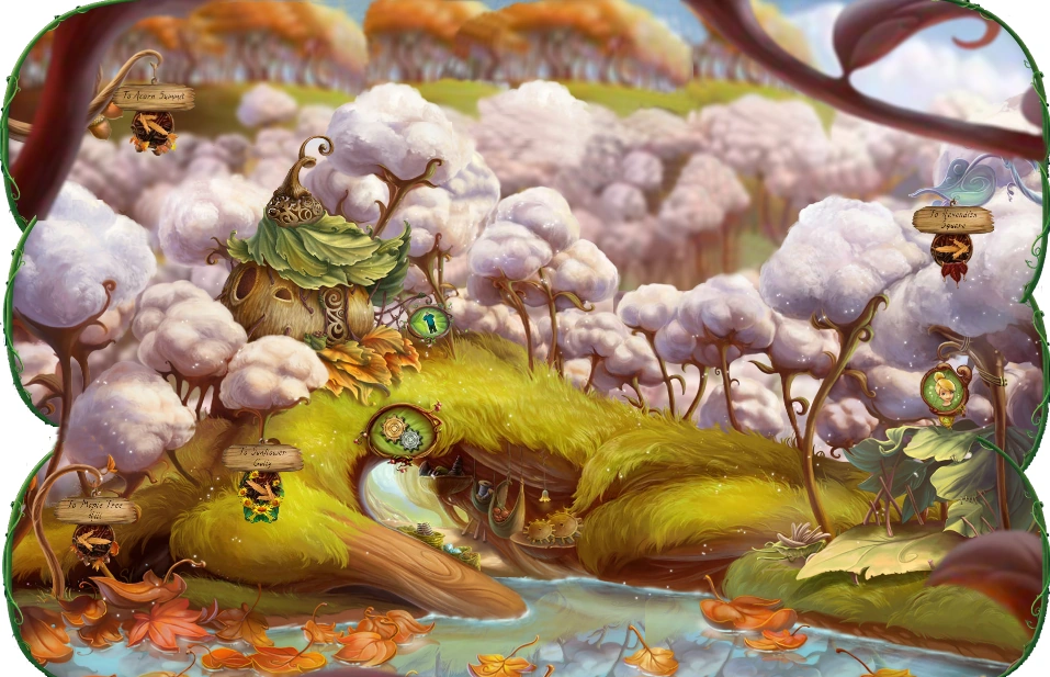 Cottonpuff Field | Pixie Hollow Online Wiki | Fandom
