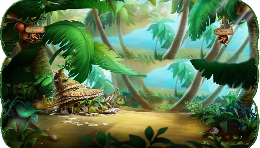 Pixie Hollow Tree Wallpaper