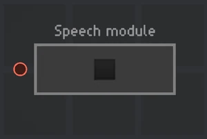 Speech Module | PixPhys Wiki | Fandom