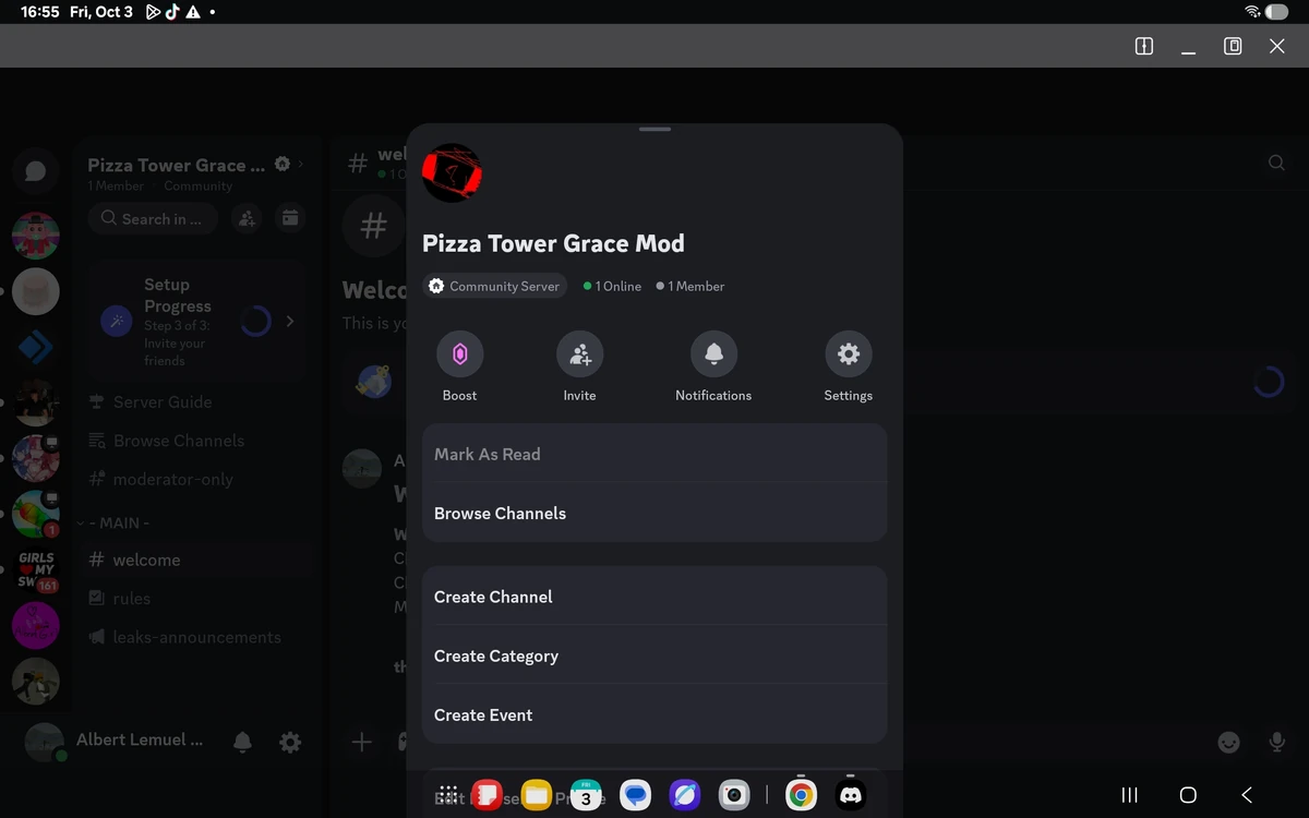 Discord Server | Pizza Tower GRACE mod Wiki | Fandom