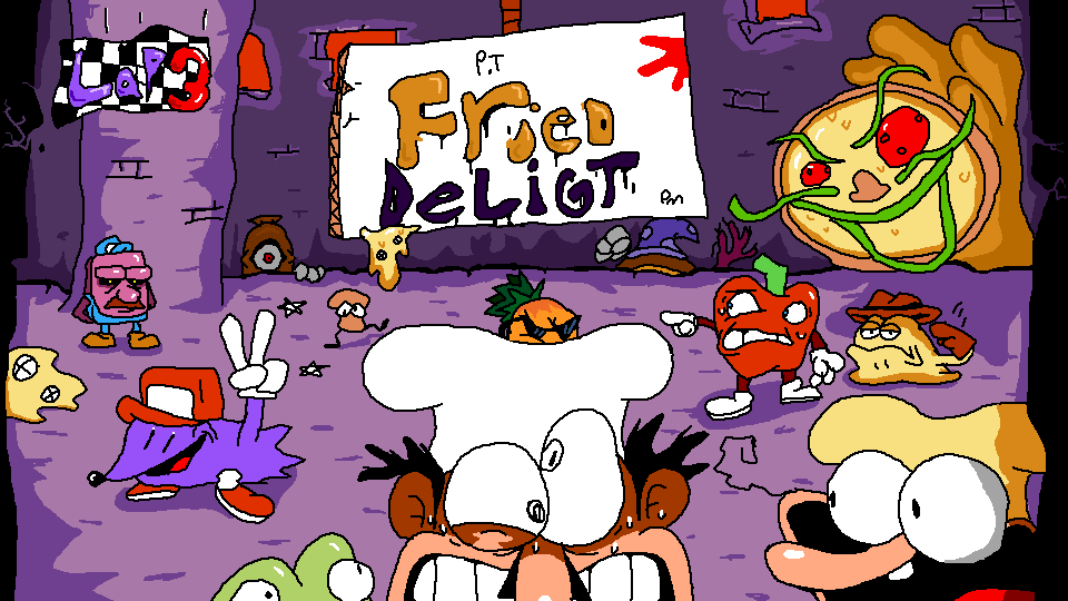 Fried Delight | Pizza tower mods Wiki | Fandom