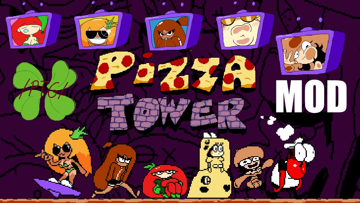 Toppin Gals | Pizza tower mods Wiki | Fandom