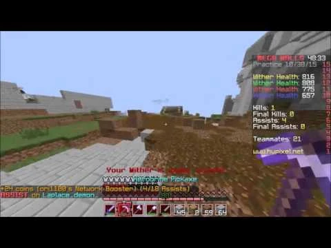 Minecraft Mega Walls 1 | Kyle Books Wiki | Fandom