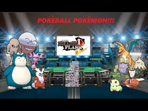 Super Smash Flash 2 All Pokeball Pokemon | Kyle Books Wiki | Fandom
