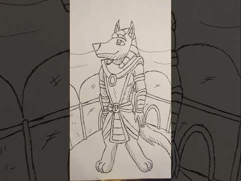 Speed Draw Anubis | Kyle Books Wiki | Fandom