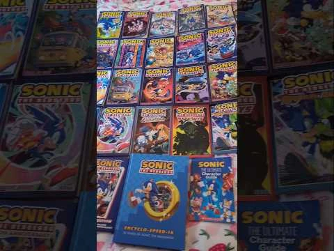 Sonic the hedgehog book collection | Kyle Books Wiki | Fandom