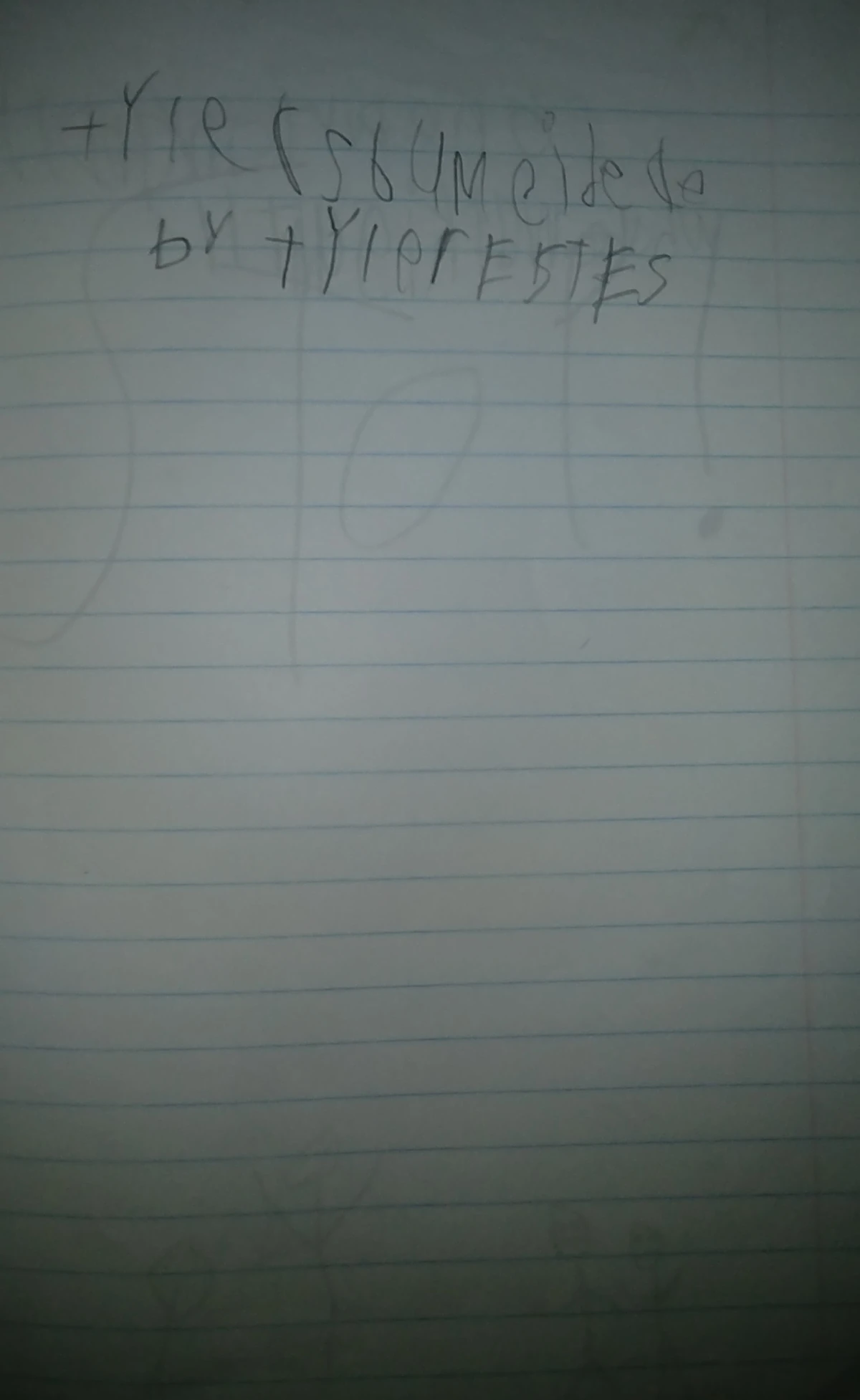 Tyler's Notebook/Tyler is Dumb | Kyle Books Wiki | Fandom