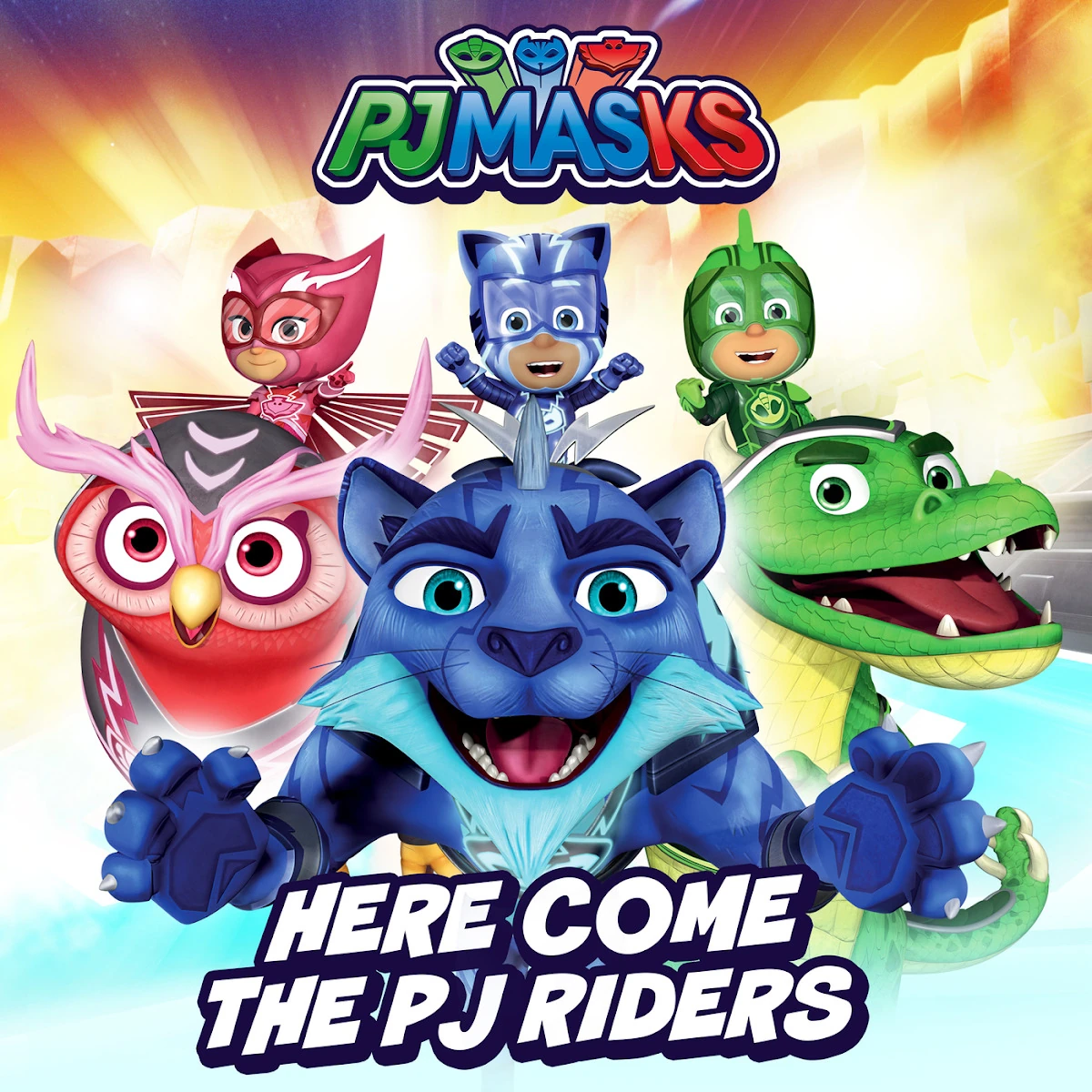 Here Come The PJ Riders (EP) | PJ Masks Wiki | Fandom