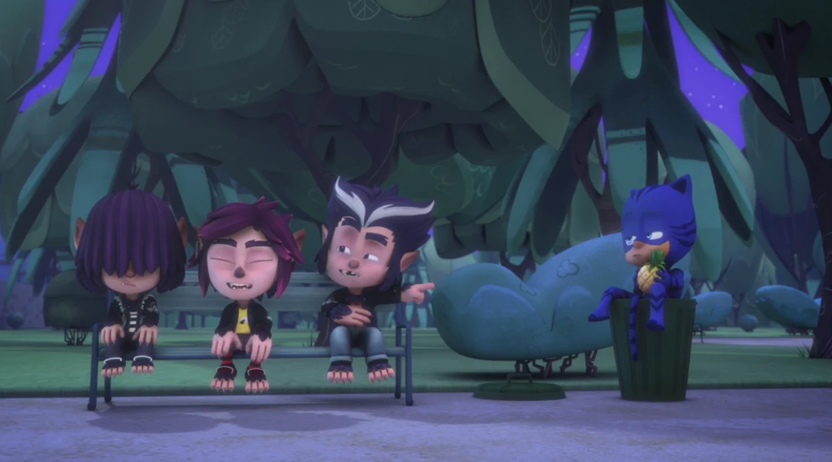 Rip/Gallery/Munki-gu in the City | PJ Masks Wiki | Fandom