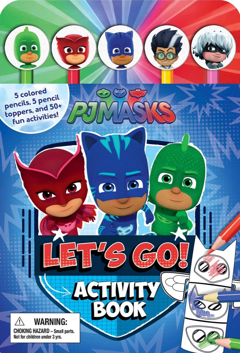PJ Masks Let's Go Activity Book | PJ Masks Wiki | Fandom