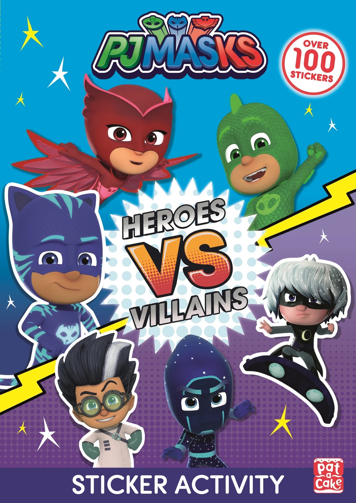 PJ Masks Heroes VS Villains Sticker Activity Book | PJ Masks Wiki | Fandom