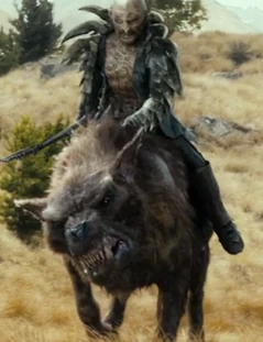Yazneg's warg | Middle-earth Cinematic Universe wiki | Fandom