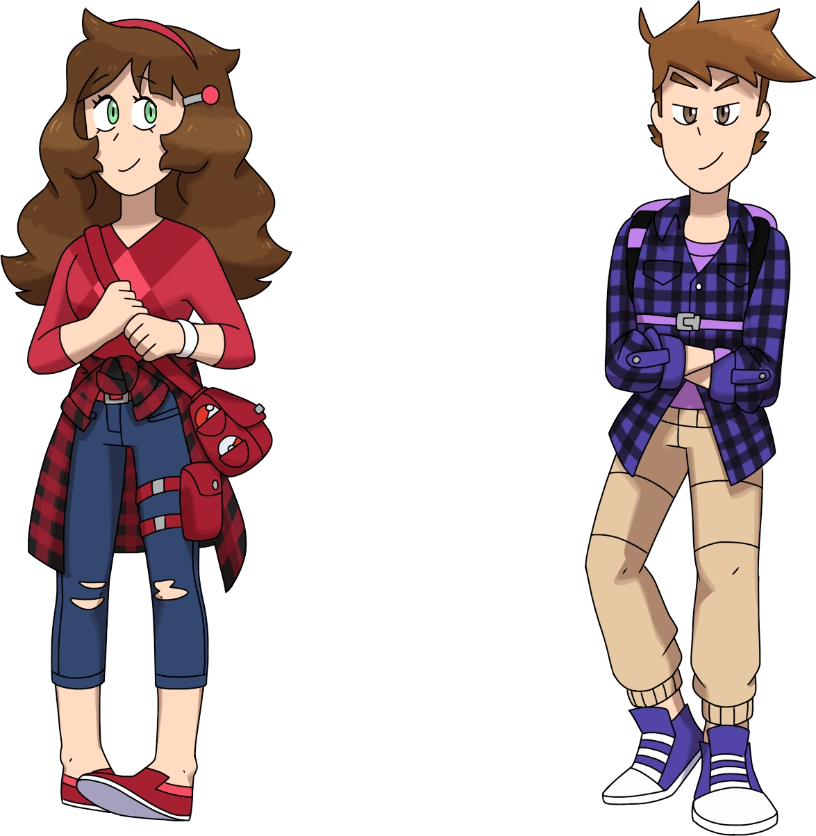 Mable and Aspen | Pokemon Sagebrush & Thistle Wiki | Fandom