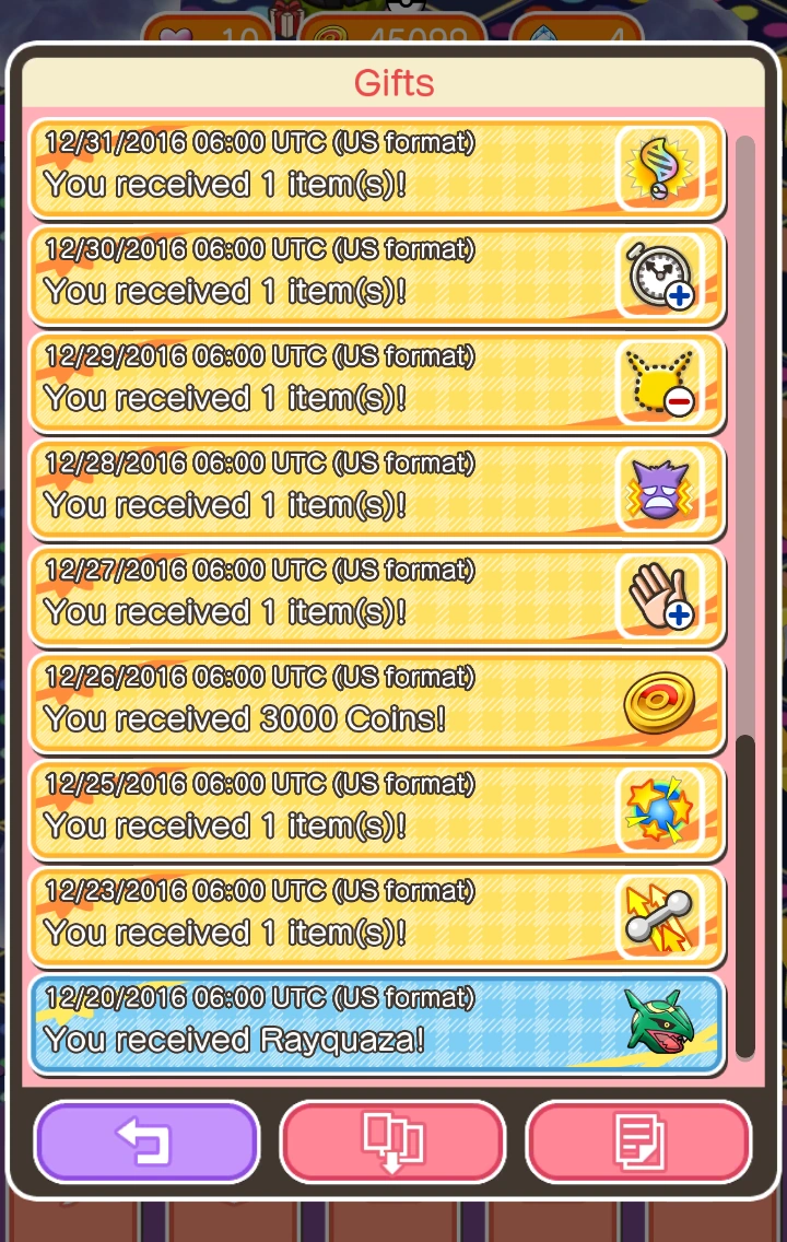 Gifts | Pokemon Shuffle Wiki | Fandom