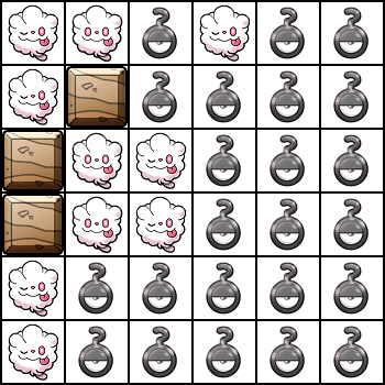 Swirlix (Winking) | Pokemon Shuffle Wiki | Fandom