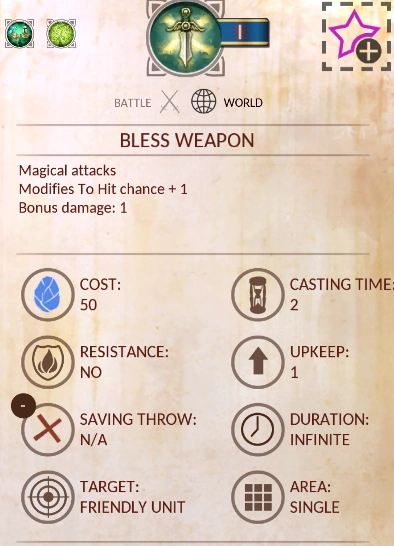 Bless Weapon | Planar Conquest Wikia | Fandom