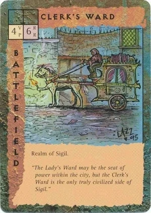 Clerk's Ward (card) | Planescape Wiki | Fandom