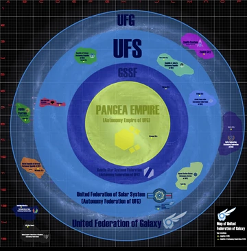 United Federation Of Planets Map Star Trek Map Of The Alpha Quadrant.