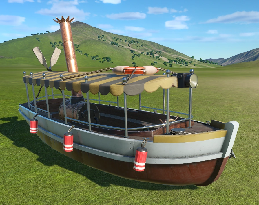 Steam Boat | Planet Coaster Wiki | Fandom