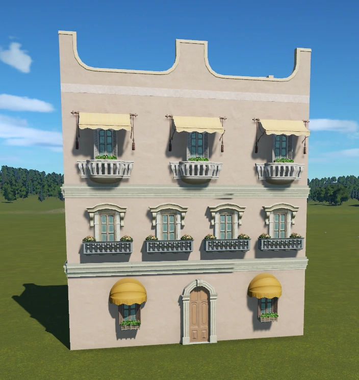 Riviera Building 08 | Planet Coaster Wiki | Fandom