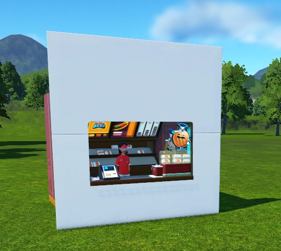 Paneled Premium Food Shop | Planet Coaster Wiki | Fandom