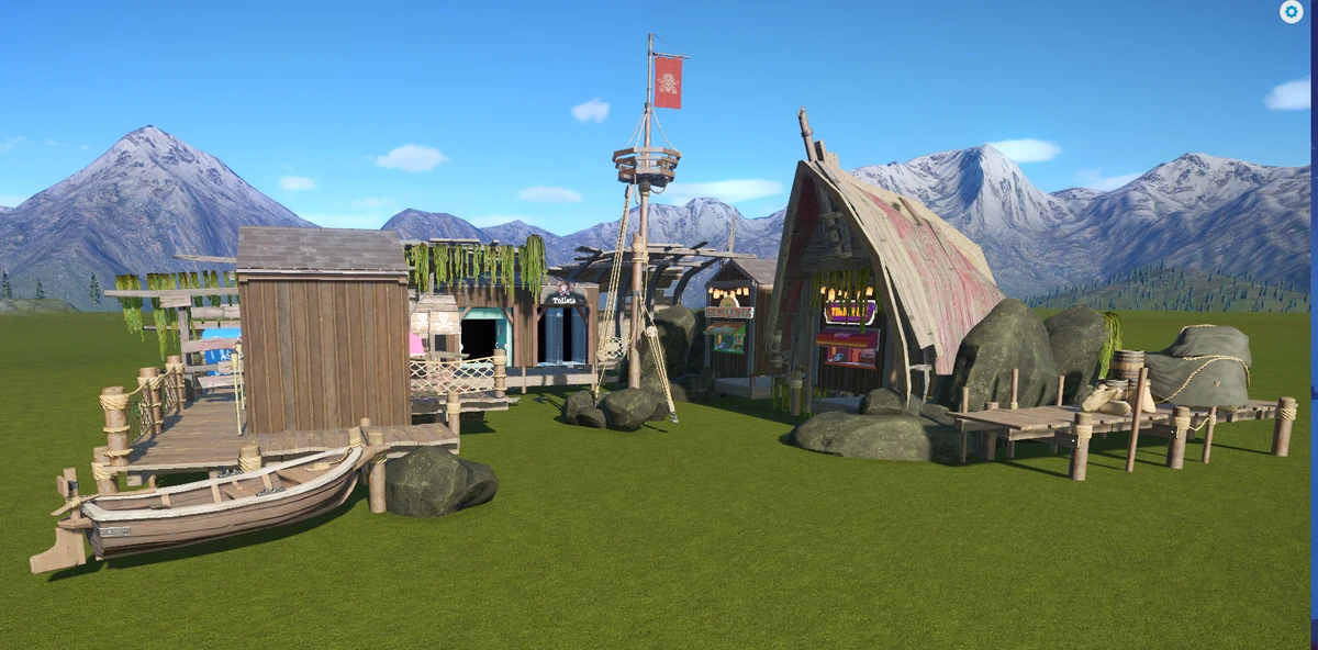 Pirate Themed Shops | Planet Coaster Wiki | Fandom