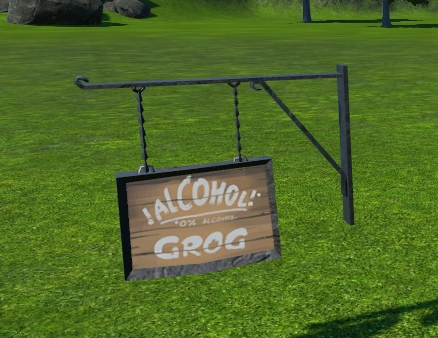 Grog Sign | Planet Coaster Wiki | Fandom