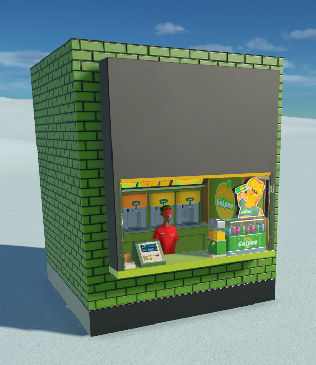 Gulpee Soda | Planet Coaster Wiki | Fandom