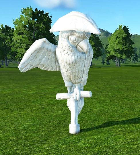 Parrot Statue | Planet Coaster Wiki | Fandom