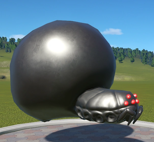 Spooky Spider Body | Planet Coaster Wiki | Fandom