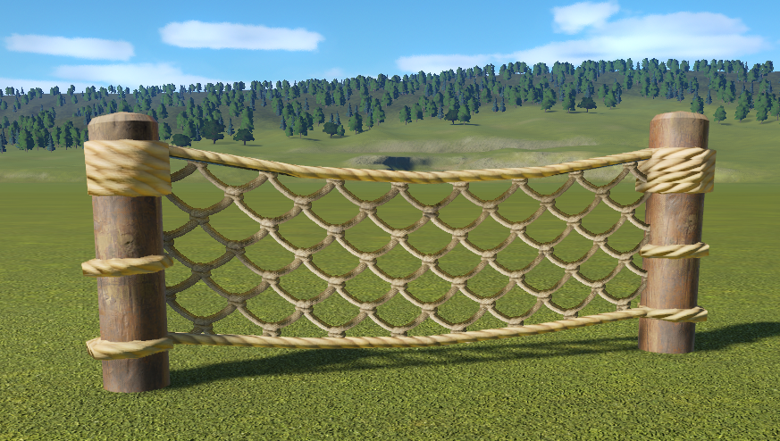Rope Fence | Planet Coaster Wiki | Fandom