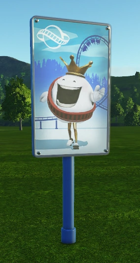 Poster Stand 2 - King Coaster | Planet Coaster Wiki | Fandom