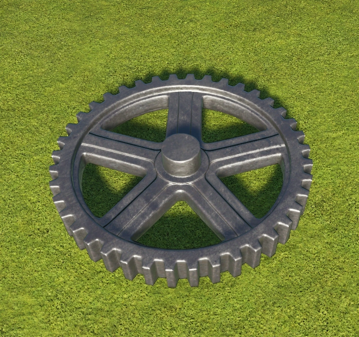 Iron Gear - Large | Planet Coaster Wiki | Fandom