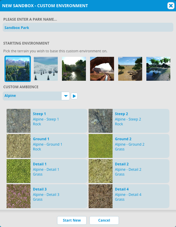 Custom Environment | Frontier Forums