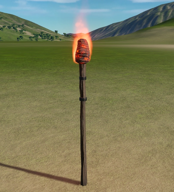 Wrapped Cloth Torch | Planet Coaster Wiki | Fandom