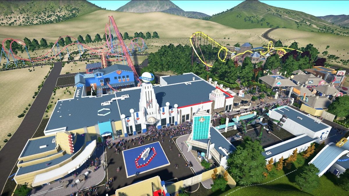 DC Super Heroes World at Parque Warner Madrid by SP Ridley | Planet ...