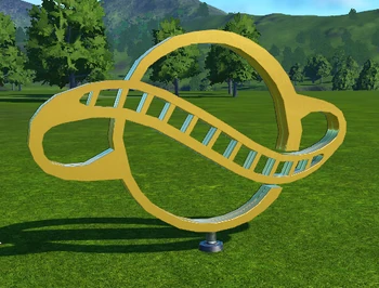 Planet Coaster Sign - Standing Sign Gold | Planet Coaster Wiki | Fandom