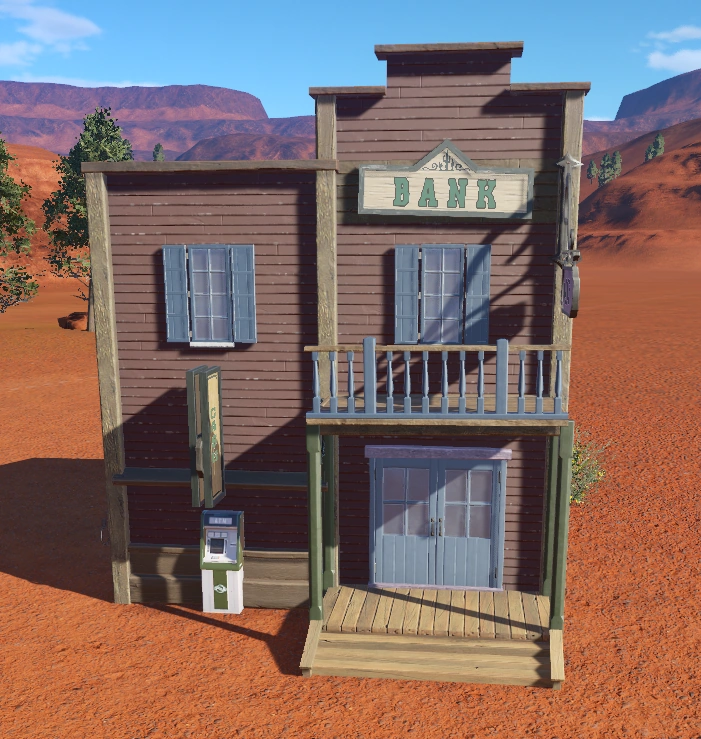 Western ATM | Planet Coaster Wiki | Fandom