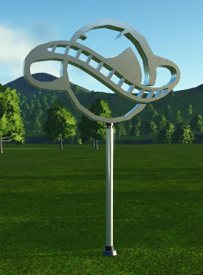 Planet Coaster Sign - Standing Sign Silver | Planet Coaster Wiki | Fandom