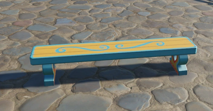 Fairytale Picnic Bench 1 | Planet Coaster Wiki | Fandom