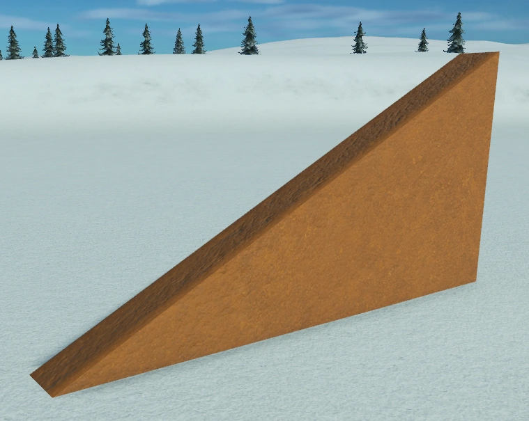 Gingerbread Wall 2m Slope | Planet Coaster Wiki | Fandom