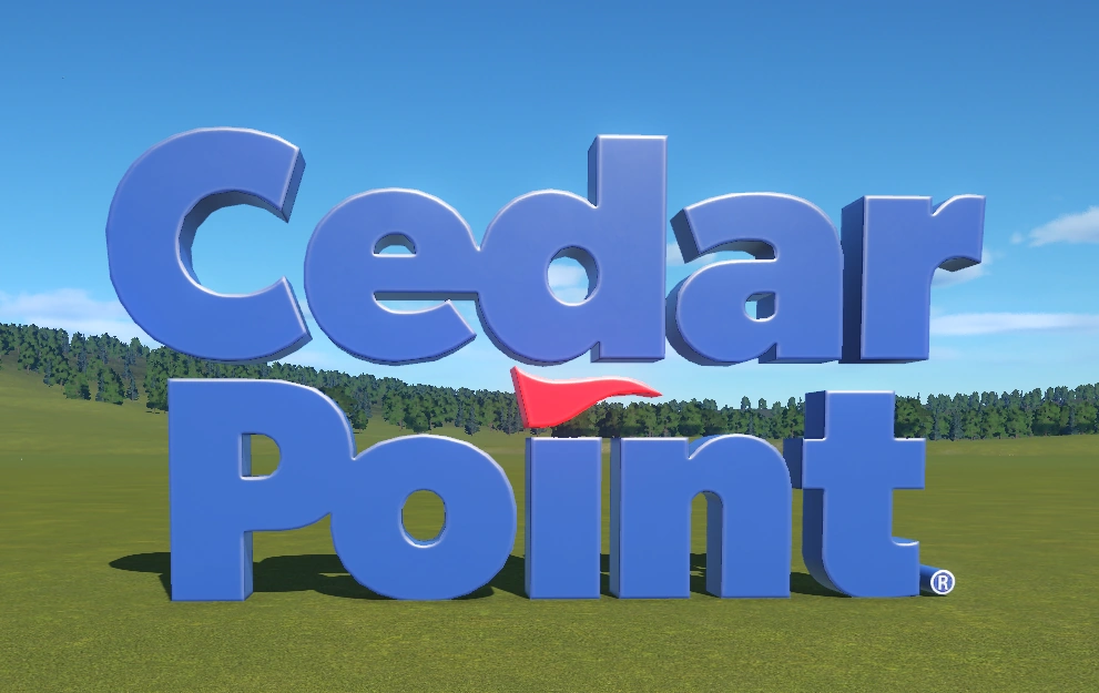 Official Cedar Point Large Sign | Planet Coaster Wiki | Fandom
