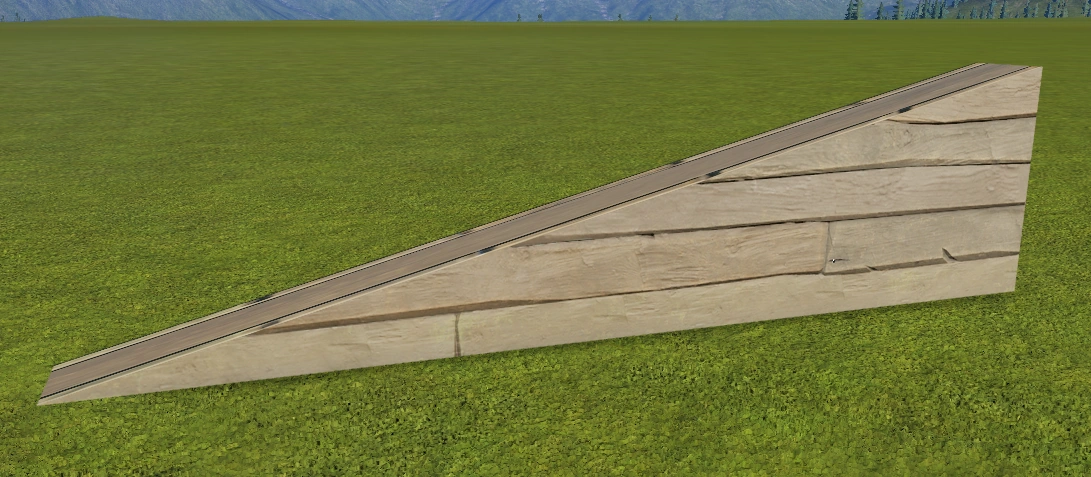 Natural Wood Plank Wall 1m Slope | Planet Coaster Wiki | Fandom