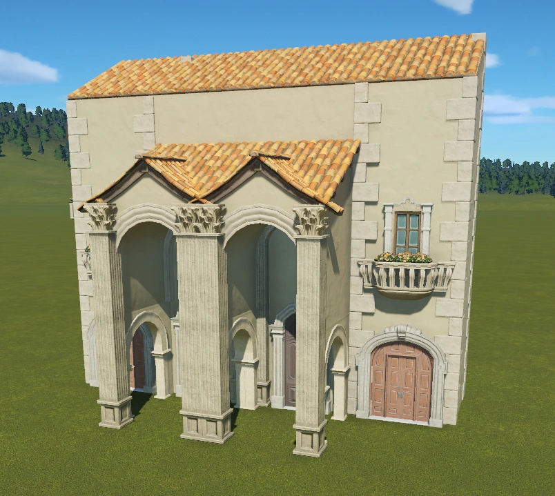 Riviera Building 01 | Planet Coaster Wiki | Fandom